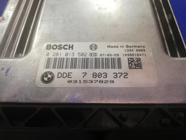 BOSCH ECU MOTORSTEUERGERÄT BMW EDC16C35 DDE7803372 EUR 220,00 - PicClick DE
