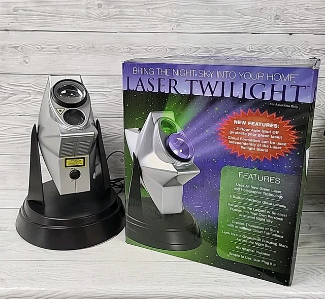 LASER TWILIGHT NIGHT Sky Projector- Working. PD £75.00 - PicClick UK
