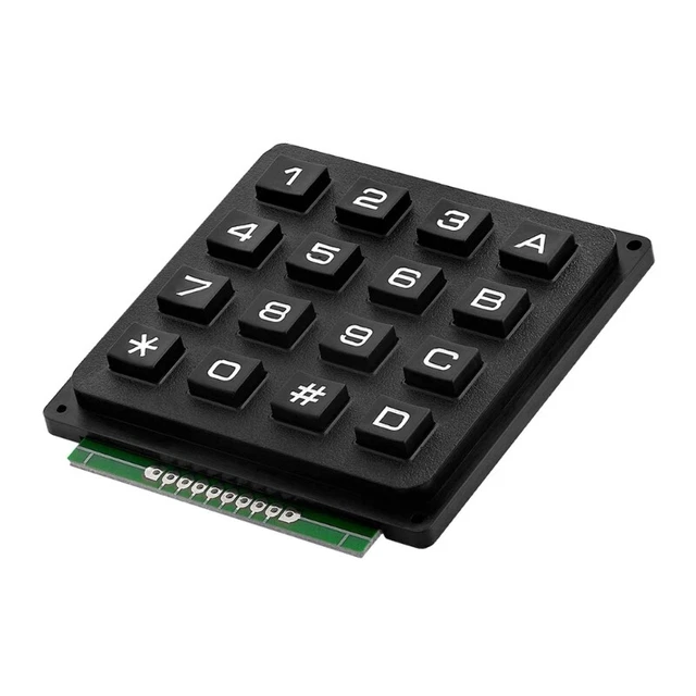 16KEY MEMBRANE BUTTON Keypad 4x4 Matrixes Keyboard Modules Membrane ...