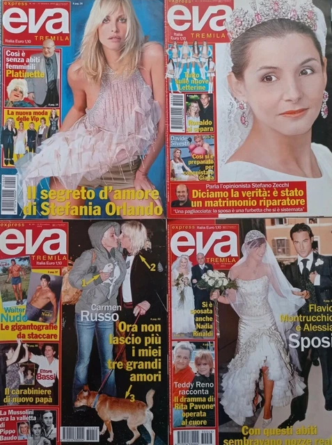 EVA EXPRESS TREMILA 41 42 43 50 2003 Stefania Orlando Walter Nudo ...