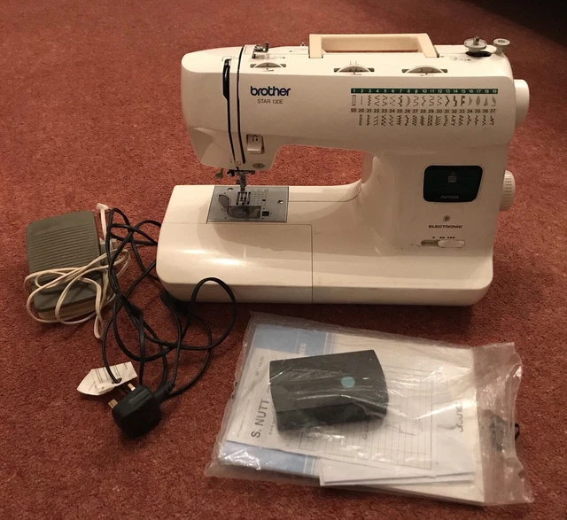 BROTHER SEWING MACHINE Star 130E Repair or Spare Parts Foot Pedal ...