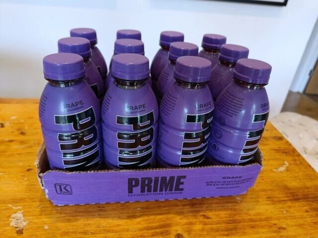 PRIME (GRAPE) HYDRATION Drink 500ML by Logan Paul & KSI - USA (American ...