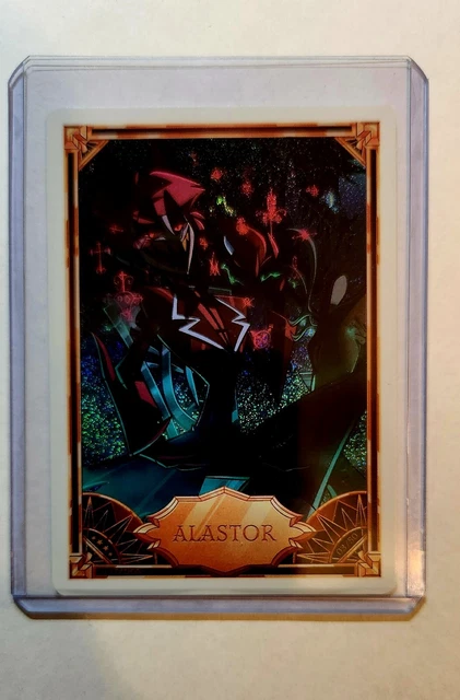 HAZBIN HOTEL TRADING Cards Tcg Alastor 03/50 And Alastor's Cane 04/50 Mint Con EUR 110,43 ...