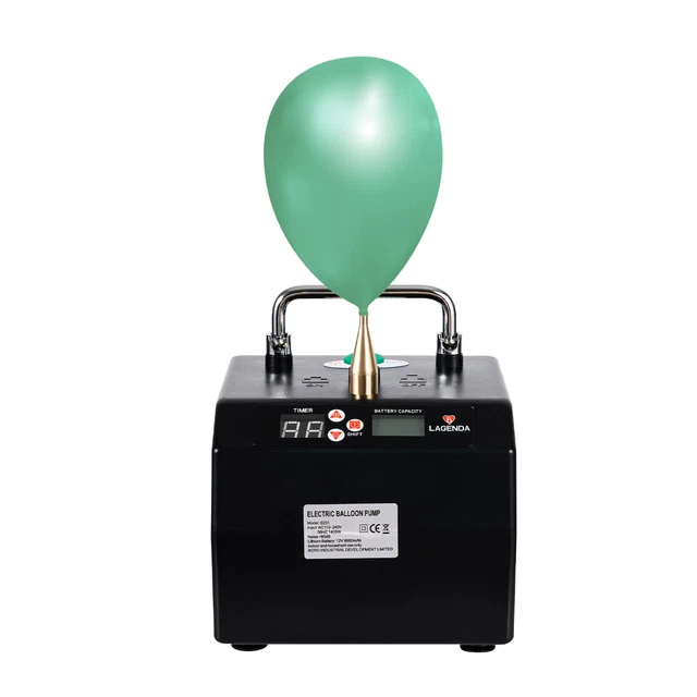 PORTABLE ELECTRIC BALLOON Pump Party Balloon Inflator Air Blower ...