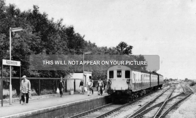 APPLEDORE RAILWAY STATION Kent Class 206 Demu Ashford-Hastings train ...