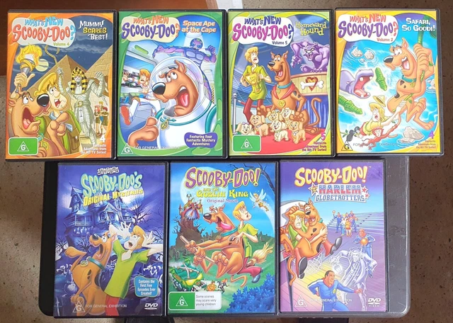 SCOOBY DOO SET OF SEVEN DVDs ALL IN G CLASSIFICATION IN VERY GOOD USED ...