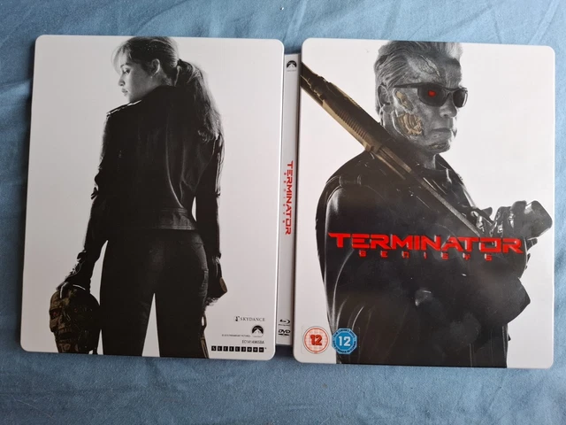 TERMINATOR GENISYS 3D + blu ray steelbook Arnold Schwarzenegger £12.15 ...