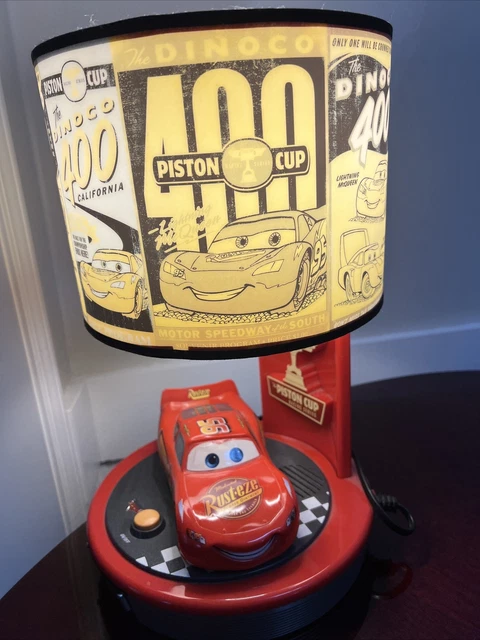 DISNEY PIXAR CARS Lightning McQueen Lamp Light NO CLOCK OR SOUND £18.92 ...