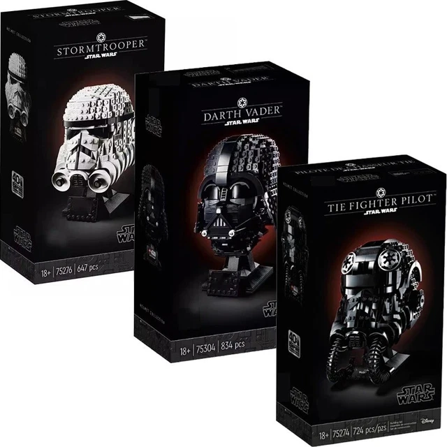 NEW STAR WARS MOC's Stormtrooper,TIE Fighter Pilot,Dasveida Helmet - NO LEGO £29.99 - PicClick UK