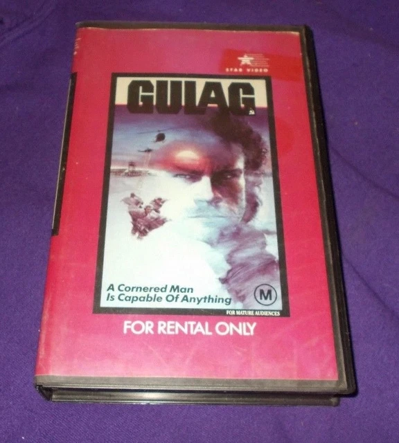 GULAG VHS PAL Cel Star Video Malcolm Mcdowell £16.80 - PicClick UK