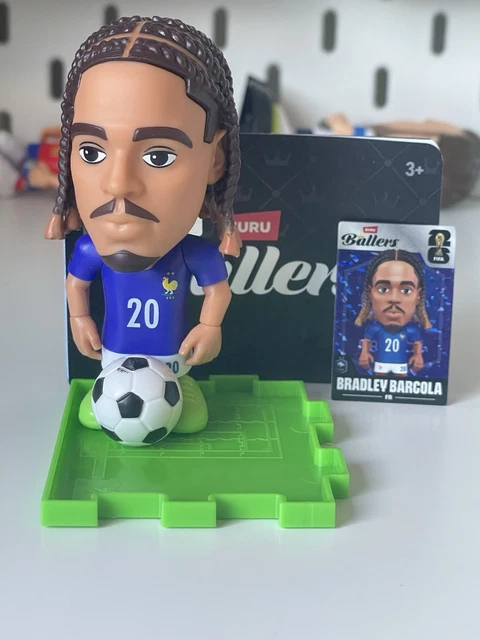 BRADLEY BARCOLA (FRANCE) Zuru Ballers FIFA 2026 World Cup Soccer Figure ...