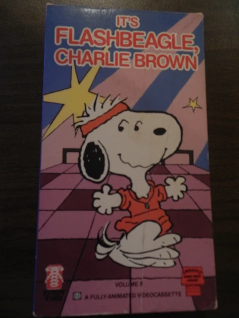 IT'S FLASHBEAGLE FLASH Beagle Charlie Braun Snoopy Vhs Vol. 8 Hi-Tops ...