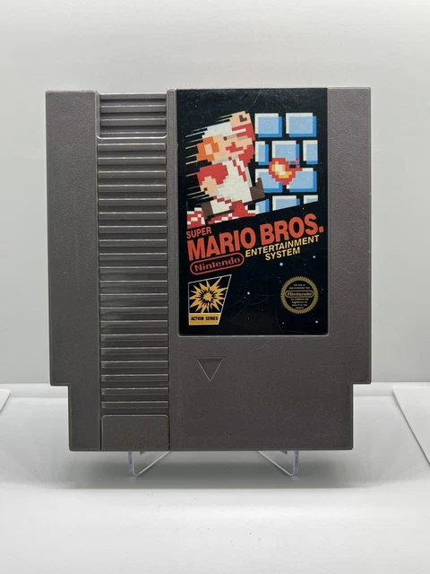 SUPER MARIO BROS. Nintendo Entertainment System NES 1985 Video Game ...
