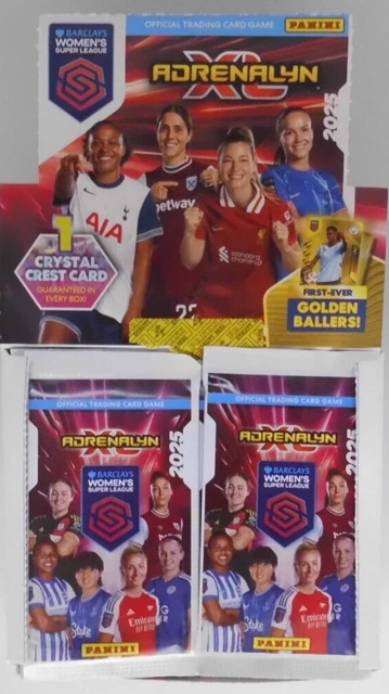PANINI WSL WOMEN'S Super League Adrenalyn XL 2025 Trading Cards: 9 18 ...