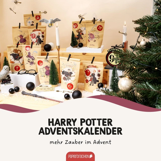 HARRY POTTER ADVENTSKALENDER 2025 - Hogwarts-Motive Ron Hermine - 24 ...