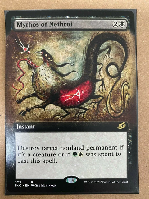 MYTHOS OF NETHROI EXTENDED Ikoria of Lair Behemoths RARE Magic ...