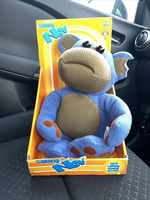 NEV THE BEAR CBBC Talking Soft Toy Working 2005 Teddy Behaving Badly ...