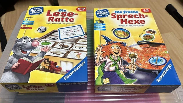 DIE LESE-RATTE UND Die Freche Sprech-Hexe von Ravensburger (Völlstandig ...