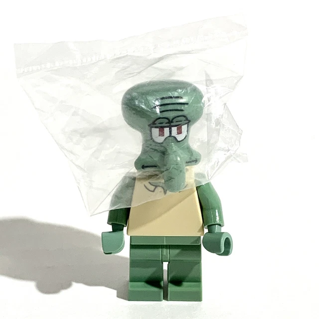 LEGO SPONGE BOB SQUIDWARD modified head / minifigure bob020 / new ...