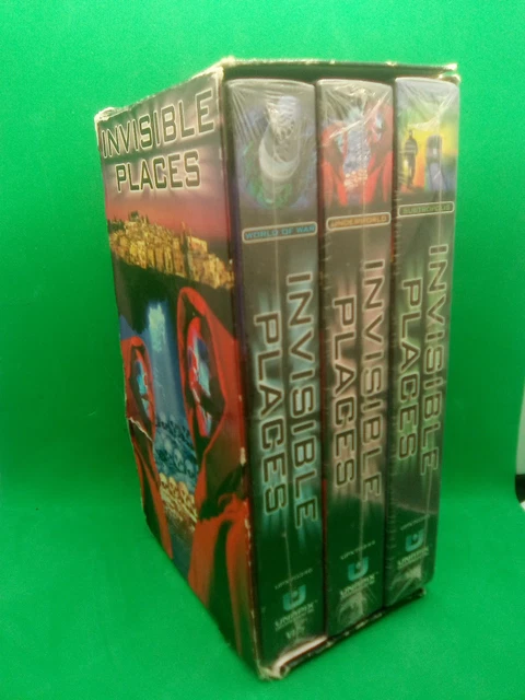 INVISIBLE PLACES VHS 3 Boxset Underworld Subtropolis War **NEW w/ BOX ...