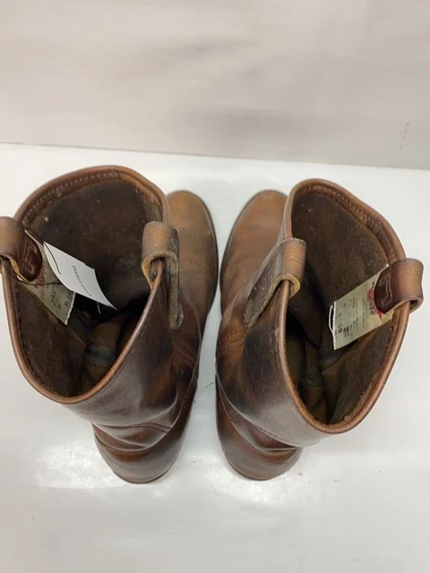 REDWING BOOTS 8159 Pecos Engineer Boots Leather Brown Size 7.5E £173.60 ...