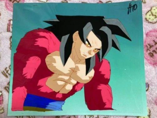 DRAGON BALL GT Son Goku Original Animation Cel Painting Anime Japan E ...