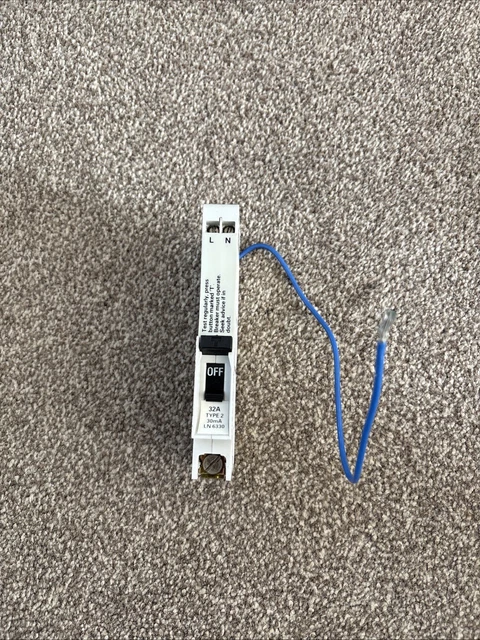 MK RCBO 32 Amp 30mA Type 2 32A Sentry 6330 LN6330 £31.88 - PicClick UK