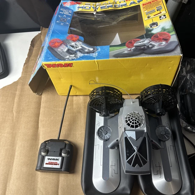 VINTAGE TAIYO RC Remote Control Stealth Hovercraft £39.99 - PicClick UK