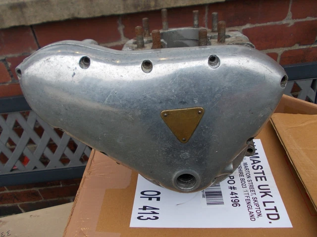 TRIUMPH PRE UNIT engine cases 500cc £45.00 - PicClick UK