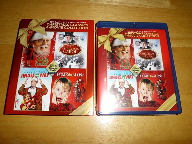 CHRISTMAS 4 MOVIE Collection Home Alone Jingle Carol 34th DMC Exclusive ...