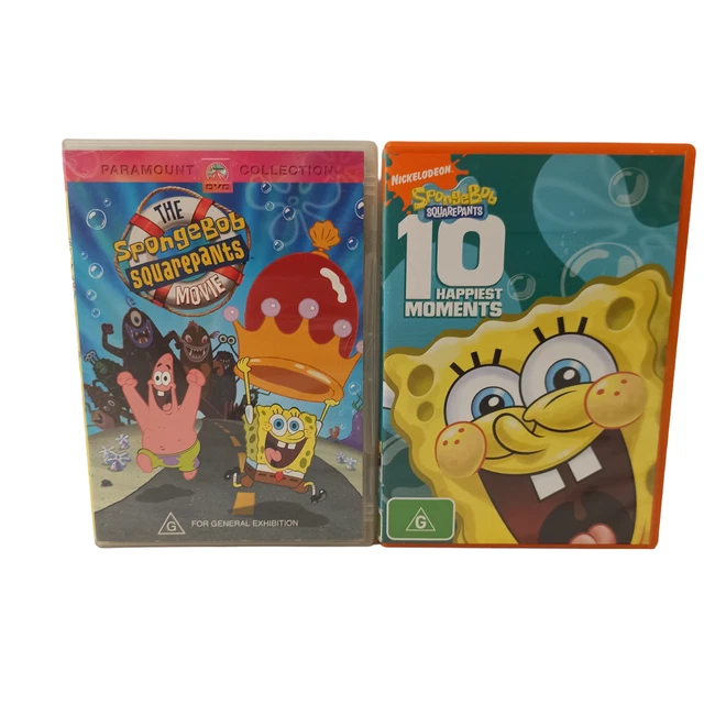 SPONGEBOB SQUAREPANTS (2) DVD Bundle Lot Children Kids Animation Family ...