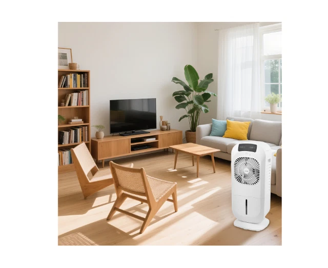 DEVANTI EVAPORATIVE AIR Cooler 4L Portable Air Conditioner w/ Remote ...