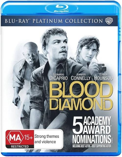 BLOOD DIAMOND (PLATINUM Collection, Blu-ray, 2006) Leonardo DiCaprio Region B EUR 7,26 - PicClick FR