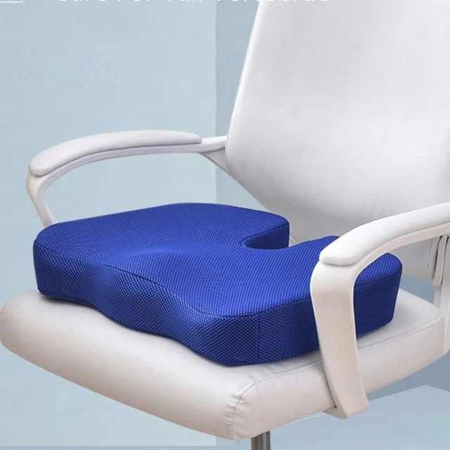 WHEELCHAIR POSTURE CORRECTOR Seat Pad Foam Cushion Memory Cushion Seat ...