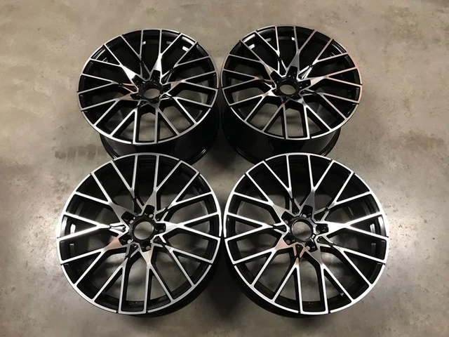 19& 788M M2 Competition Style Wheels Gloss Black Machined BMW F20 F21 ...