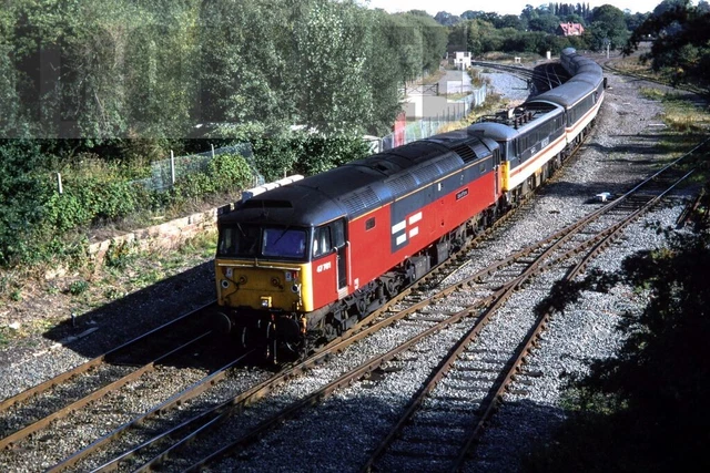 35MM SLIDE BR British Railways Diesel Loco Class 47 47781 Whitacre 1996 Orig £4.98 - PicClick UK