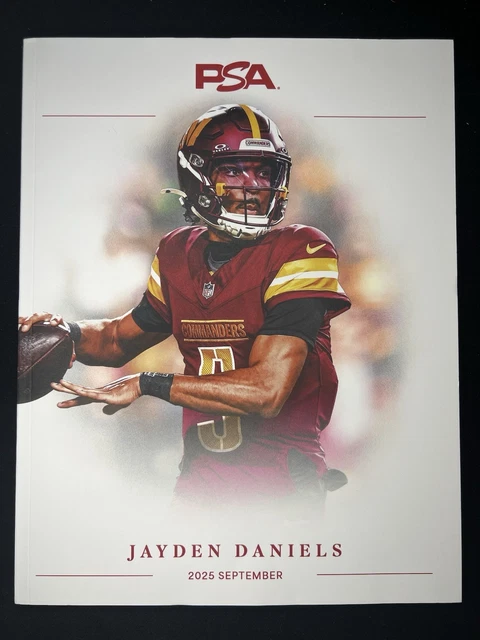 PSA MAGAZINE SEPTEMBER 2025 Jayden Daniels Vol. 45 £9.65 - PicClick UK