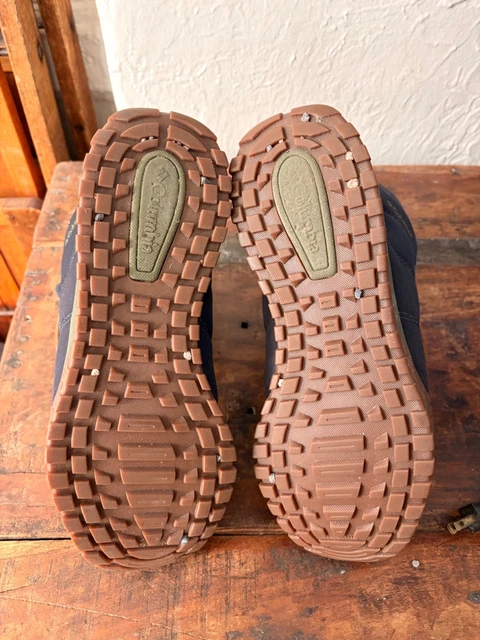 COLUMBIA FAIRBANKS OMNI-HEAT Snow Boot, Abyss/Dark Adobe Men's US 10 £ ...