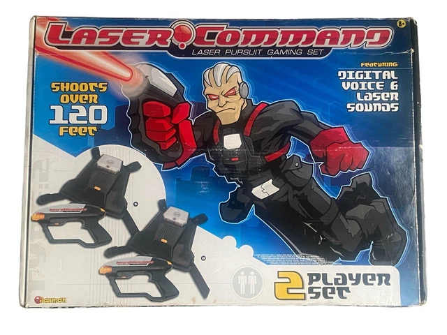LASER COMMAND RARE Vintage Original Ultimate Laser Pursuit Gaming Set ...
