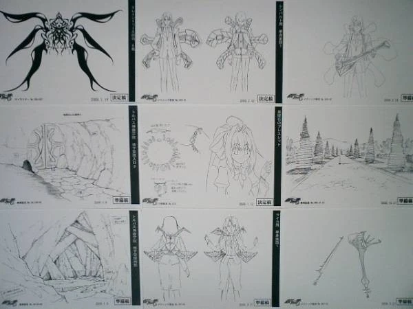 KAMIUTKAN'POLYPHONICCRIMSS EPISODE 8 Setting Materials N3 EUR 99,71 ...