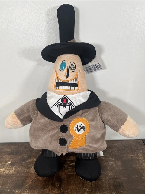DISNEY THE MAYOR Build-A-Bear The Nightmare Before Christmas Plush With ...