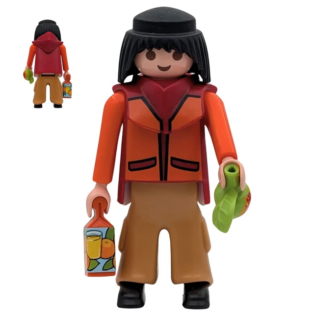 PLAYMOBIL BERGSTEIGER FIGUR mit Essen und Zubehör Stadt EUR 3,49 ...