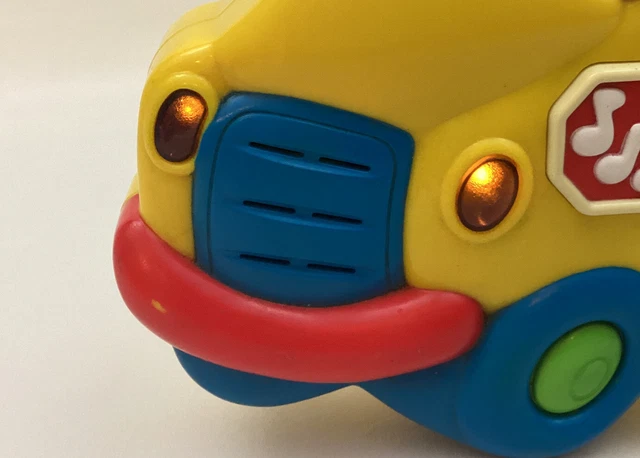 SESAME STREET TALKING Alphabet School Bus Phonics Words Learning Toy ...