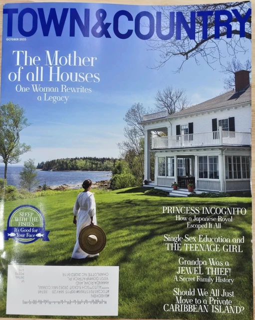 TOWN & COUNTRY Magazine October 2025 Mother Of Houses Princess Mako ...