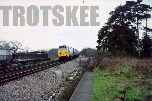 35MM SLIDE BR British Rail Diesel Loco Class 50 50020 1980 Coalpit ...