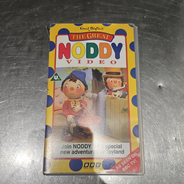 THE GREAT NODDY Video 5 Special Adventures Bbc Video Pal Vhs Video Kids ...