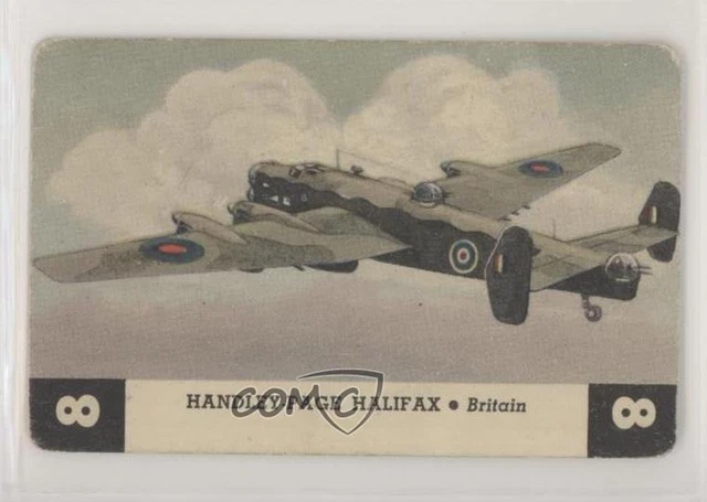 1941 WHITMAN CARD-O: Zoom Series 2 Handley-Page Halifax #8Bk 0s4 EUR 3 ...