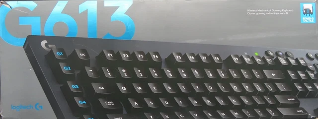 LOGITECH G613 LIGHTSPEED Wireless Mechanical Gaming Keyboard, Black ...