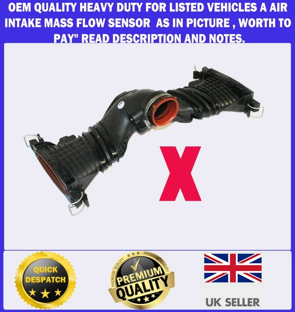 FOR MERCEDES BENZ (Two Types ) Om642 Air Intake Mass Air Flow Sensor ...