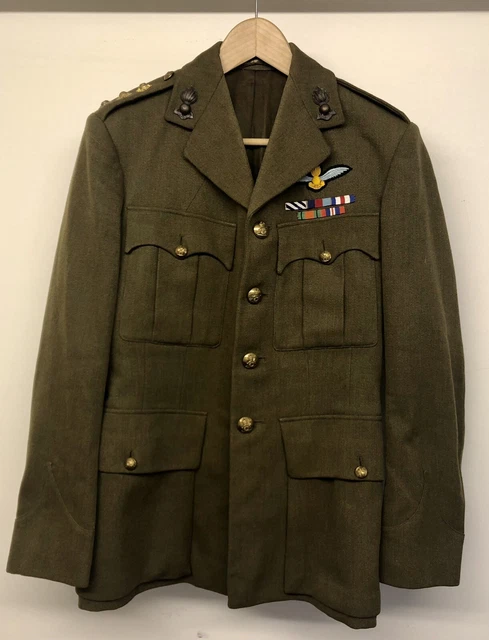 RARE WWII WW2 Period Royal Artillery Air Observation Post Dfc Raf Pilot ...